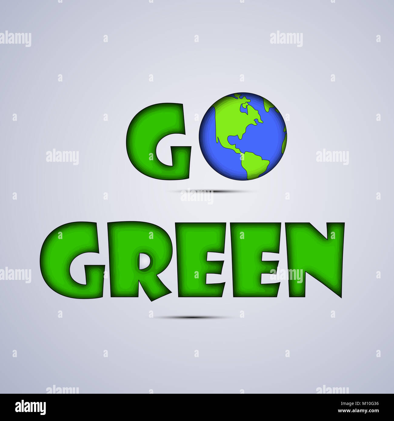 illustration of elements of Earth Day Background Stock Photo - Alamy