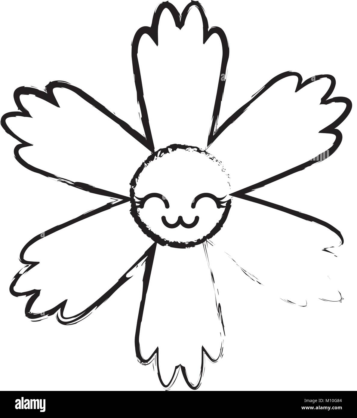 Happy face blue love Black and White Stock Photos & Images - Alamy