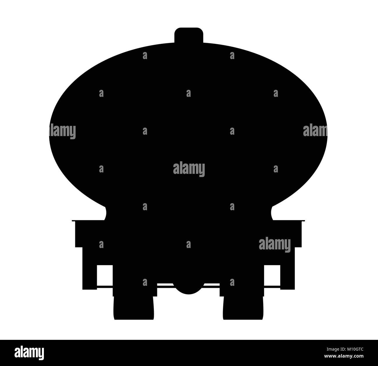 Tanker rear Stock Vector Images - Alamy