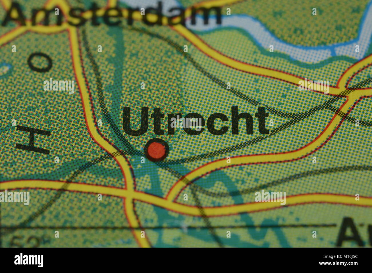 Map of utrecht hi-res stock photography and images - Alamy