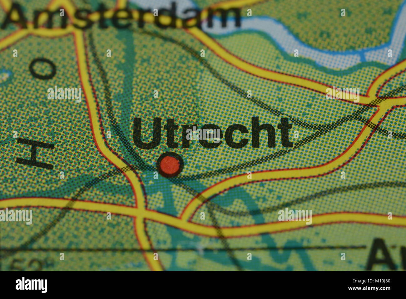 Map city utrecht hi-res stock photography and images - Alamy