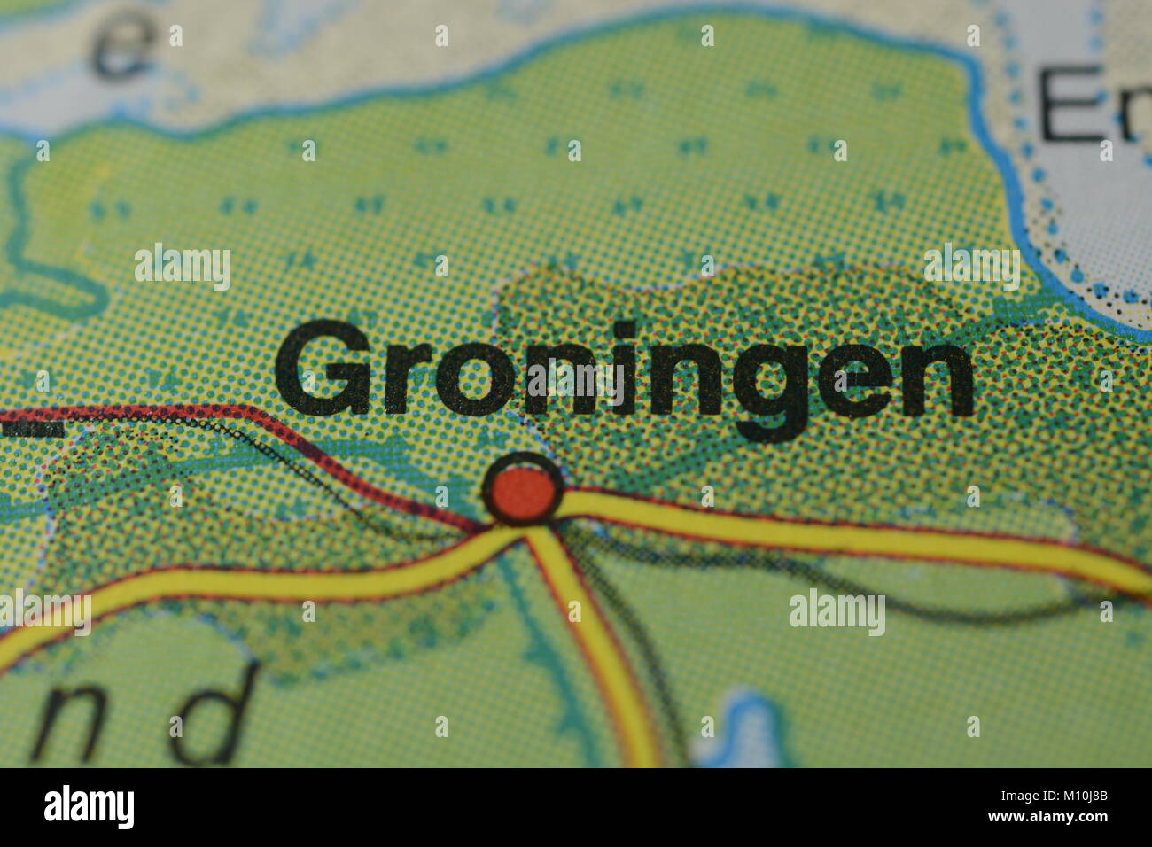 Map of groningen hi-res stock photography and images - Alamy