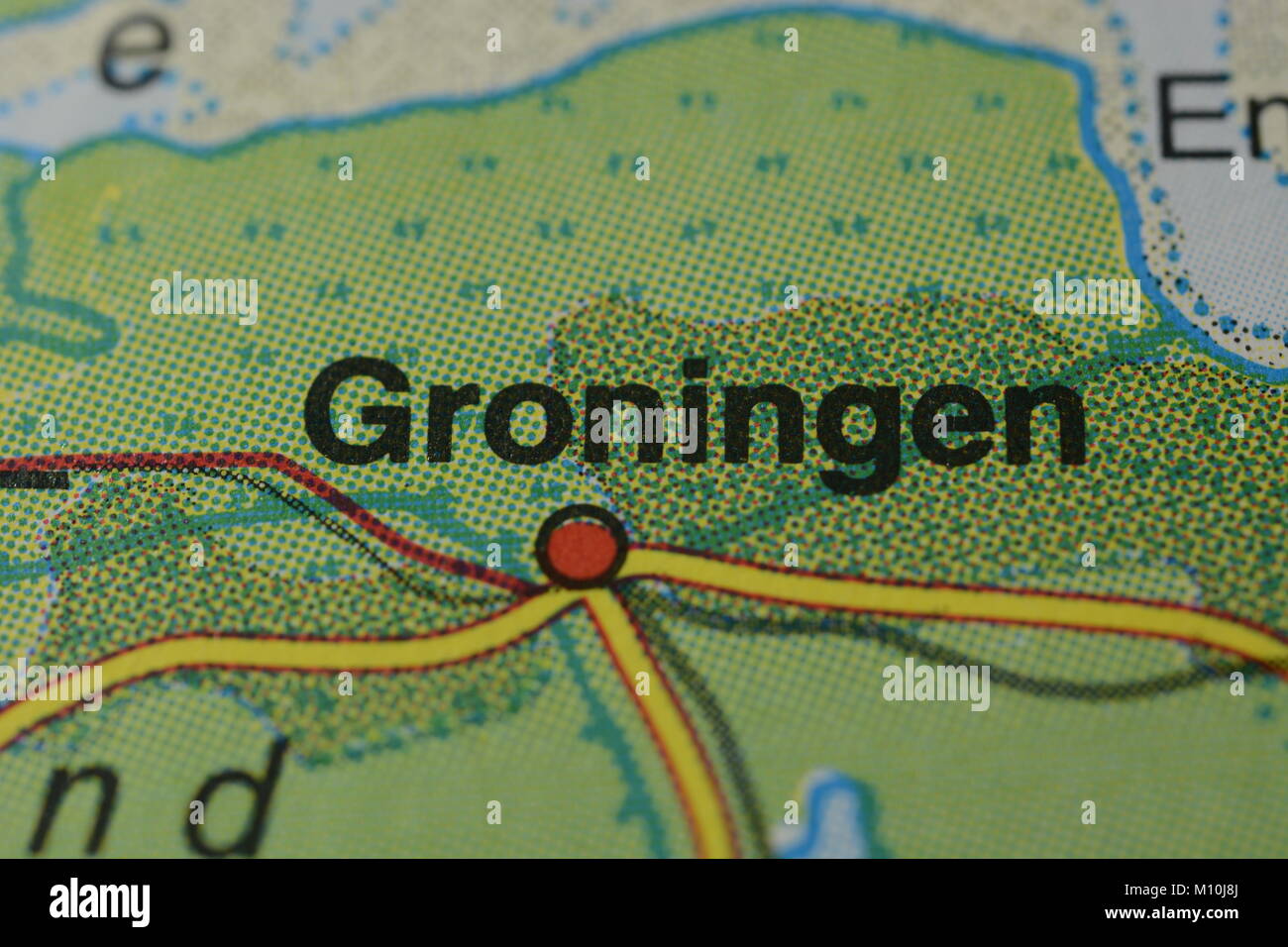 Map of groningen hi-res stock photography and images - Alamy
