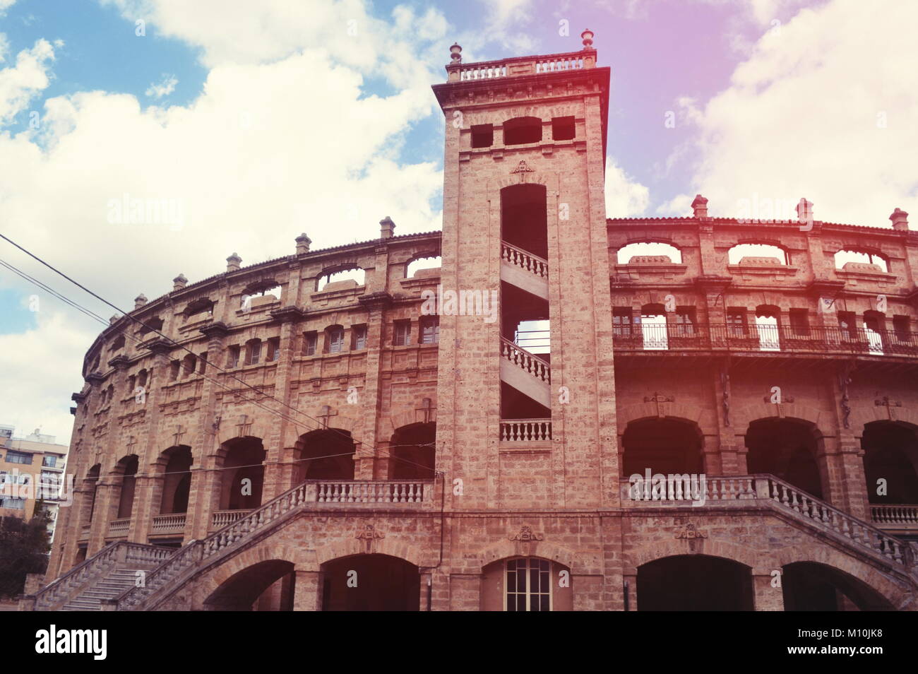 Corrida Arena. Plaza de toro, Palma de Mallorca Stock Photo - Alamy