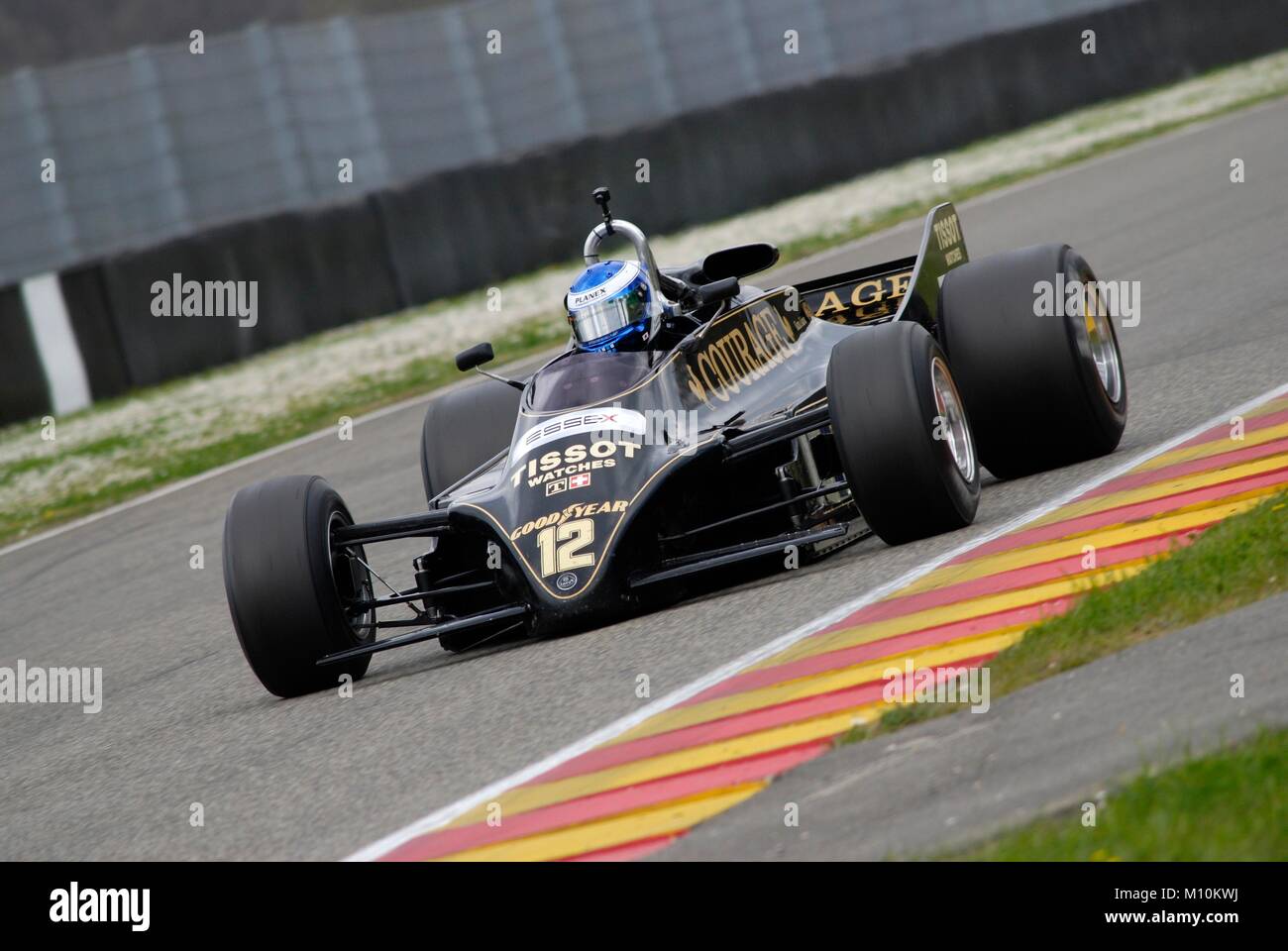 Mugello Circuit 1 April 2007: Unknown run on Classic F1 Car 1981 Lotus ...