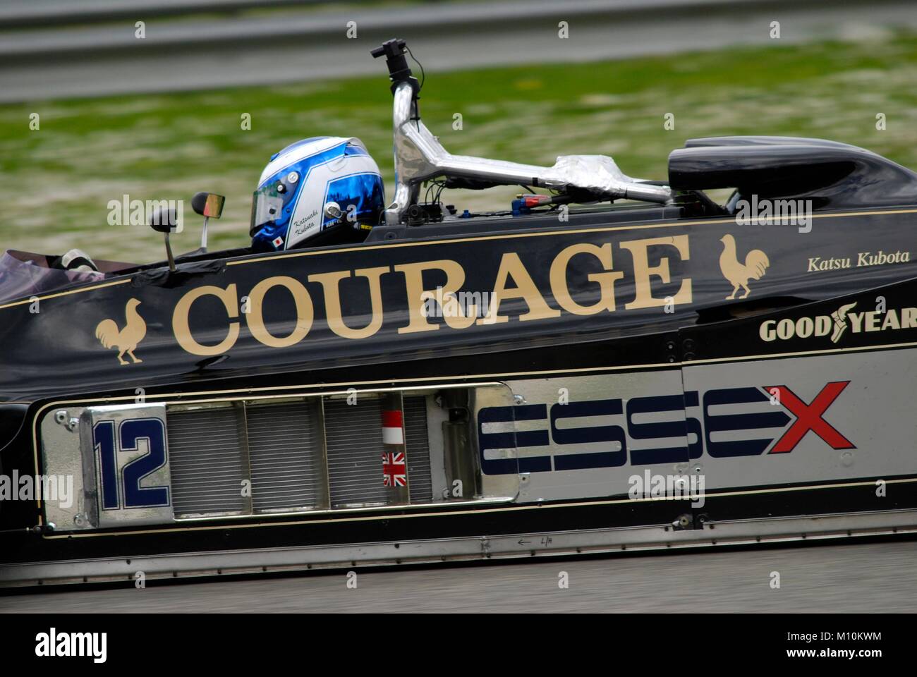 Mugello Circuit 1 April 2007: Unknown run on Classic F1 Car 1981 Lotus ...