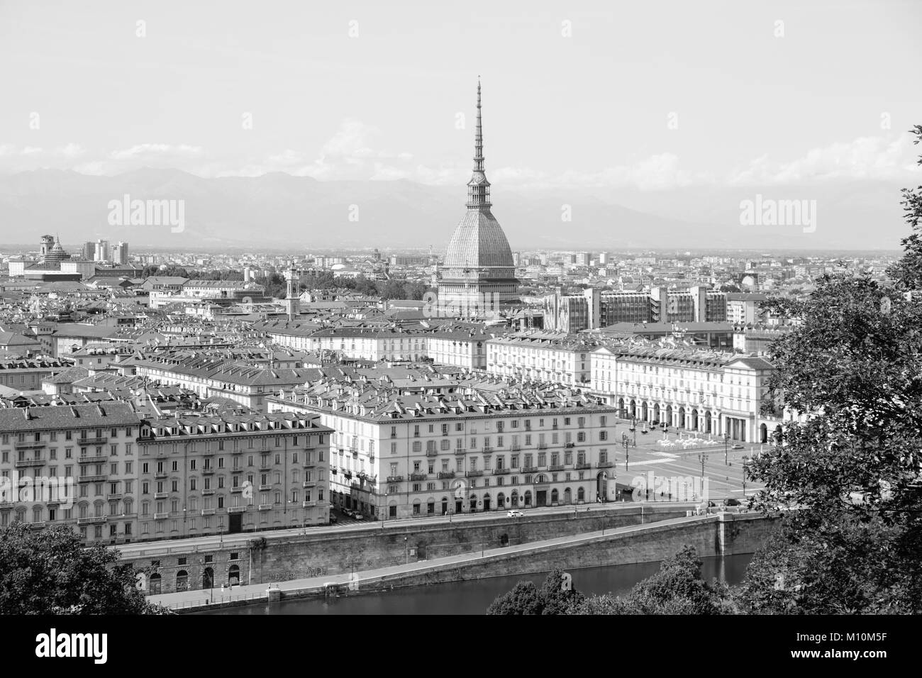 Torino piemonte italia Black and White Stock Photos & Images - Alamy