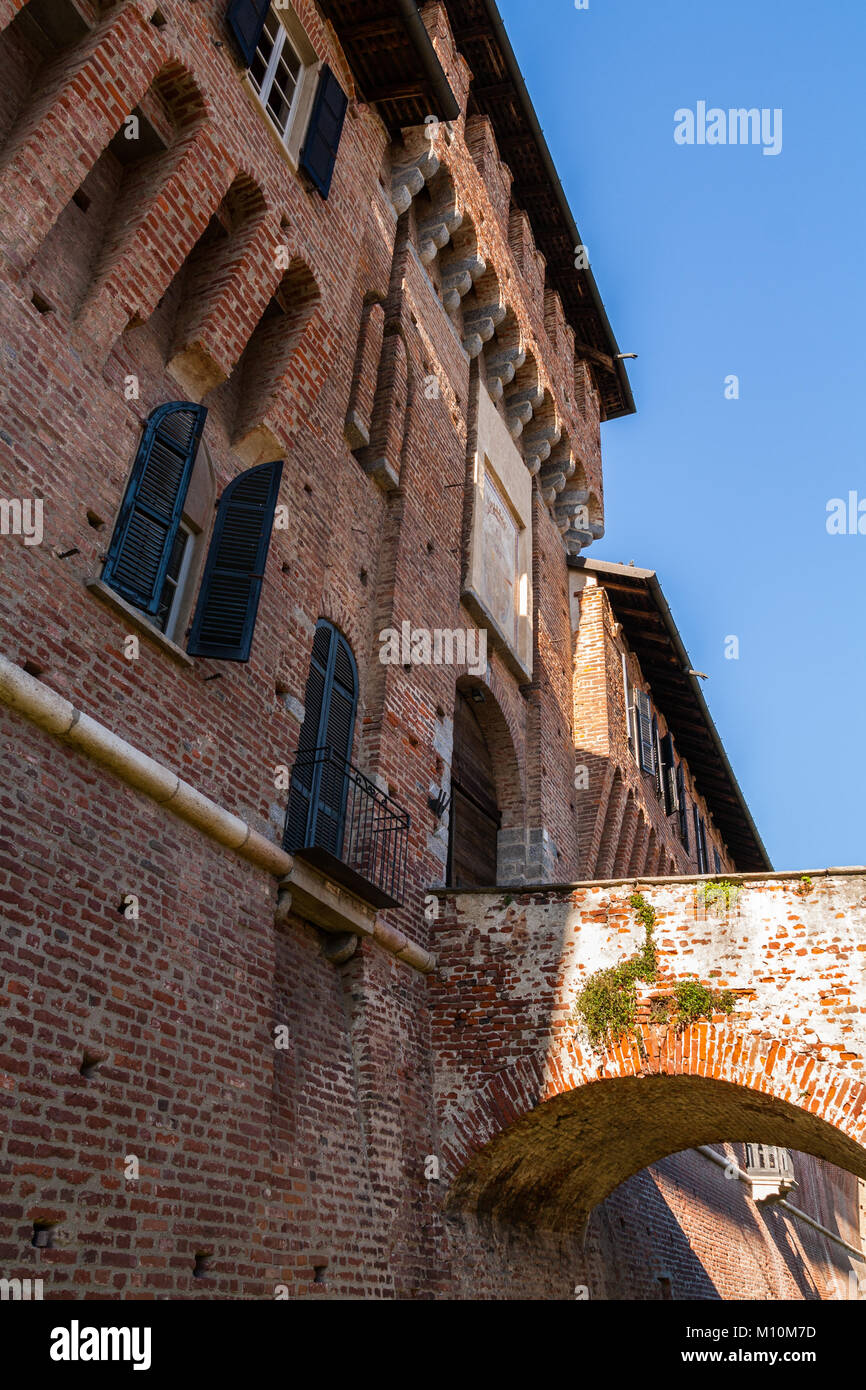 Castle Sforzesco, Galliate, Novara, Piedmont, Italy Stock Photo - Alamy