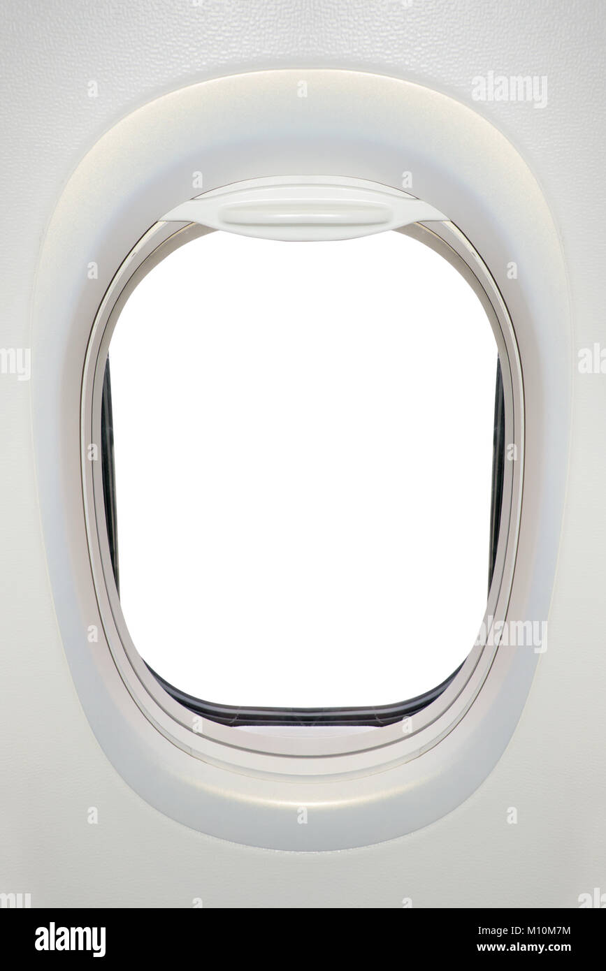 Airplane window frame hi-res stock photography and images - Alamy