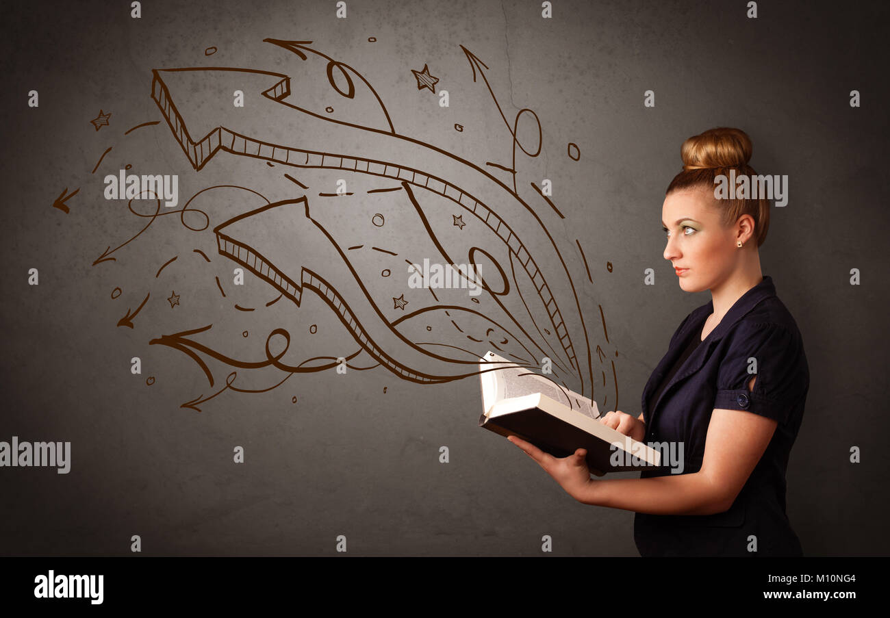 Woman wondering stars hi-res stock photography and images - Alamy