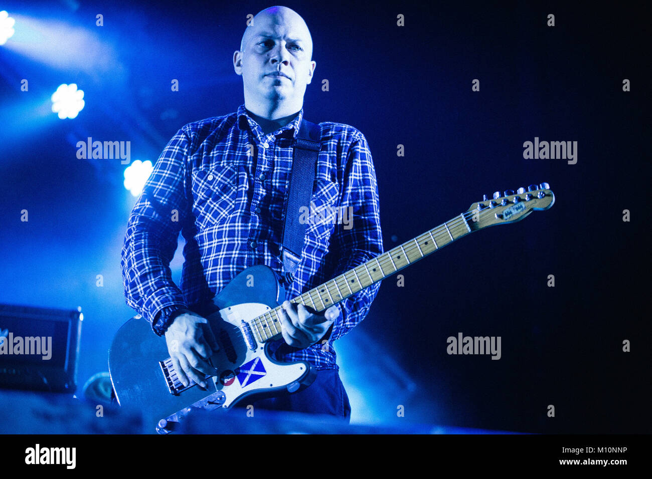 The Scottish post-rock band Mogwai performs a live concert at the Arena ...
