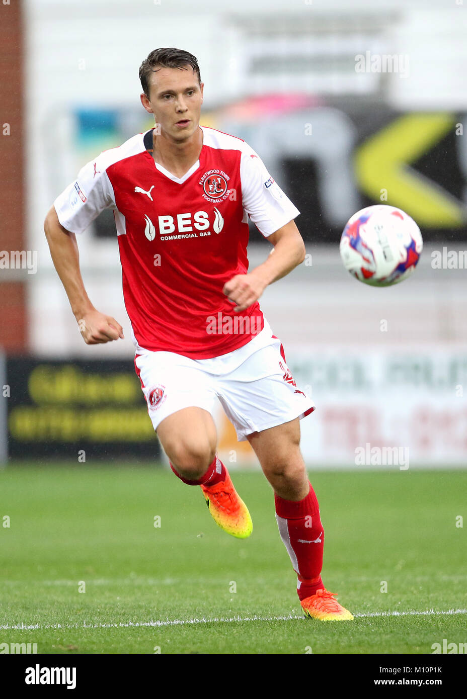 Cameron Brannagan, Fleetwood Town Stock Photo - Alamy