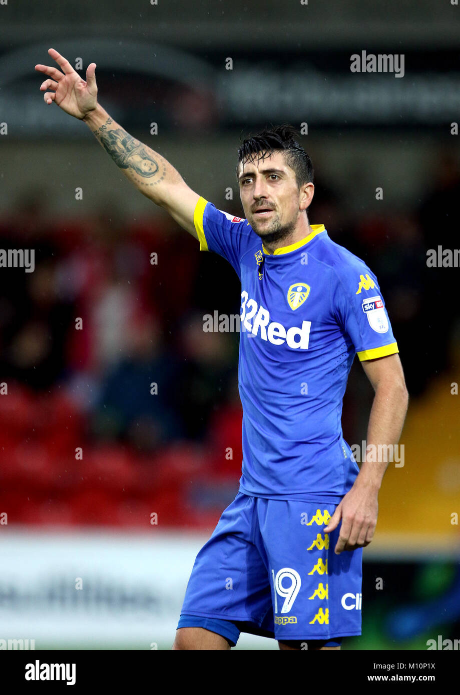 Pablo Hernandez, Leeds United Stock Photo - Alamy