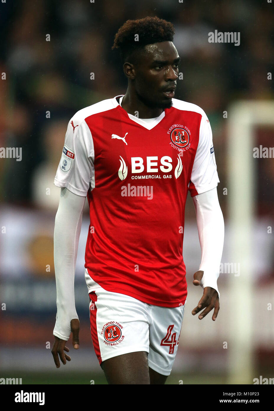 Devante Cole, Fleetwood Town Stock Photo - Alamy