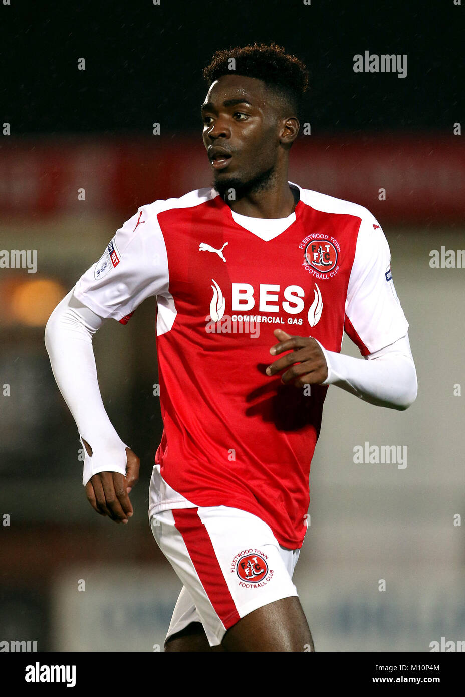 Devante Cole, Fleetwood Town Stock Photo - Alamy