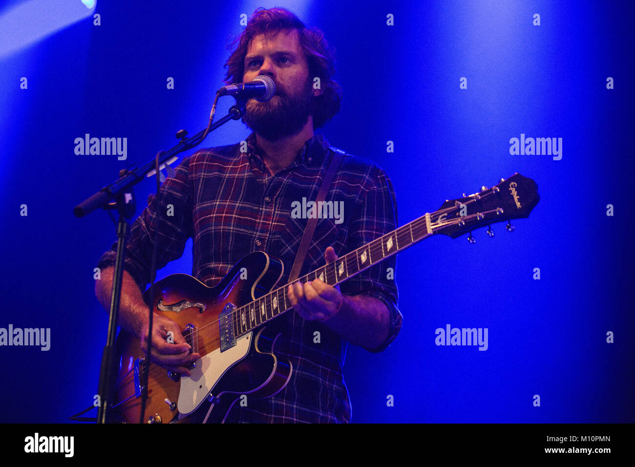The English band Slowdive performs a live concert at the Avalon Stage ...
