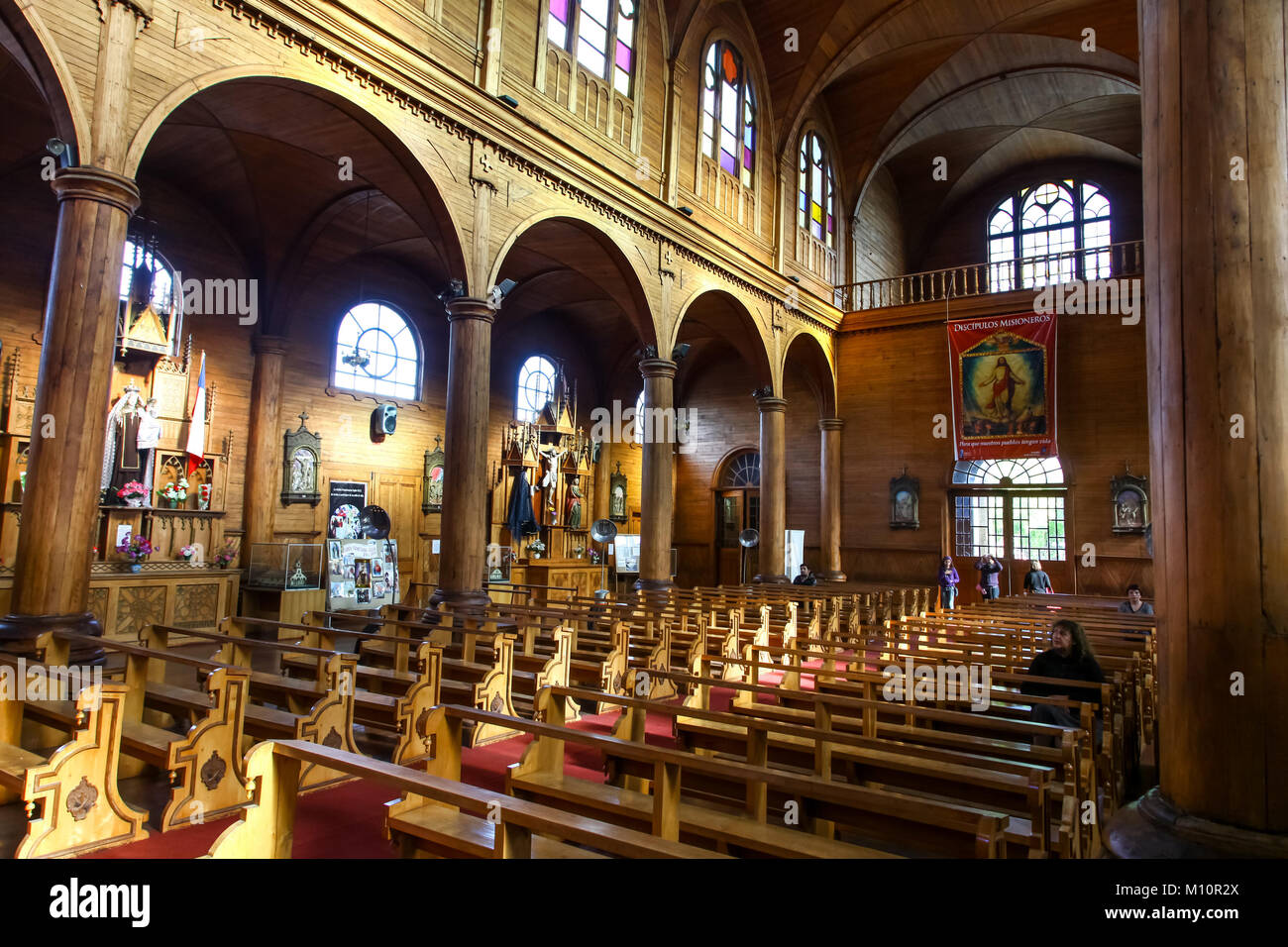 Chiloe Island (Chile): Castro, wooden Church of San Francisco, UNESCO ...
