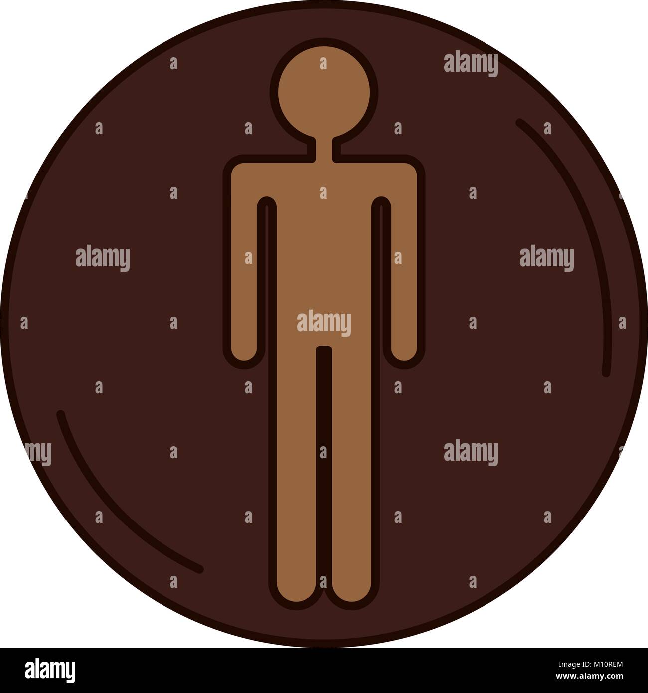 male human figure silhouette vector illustration design Stock Vector ...