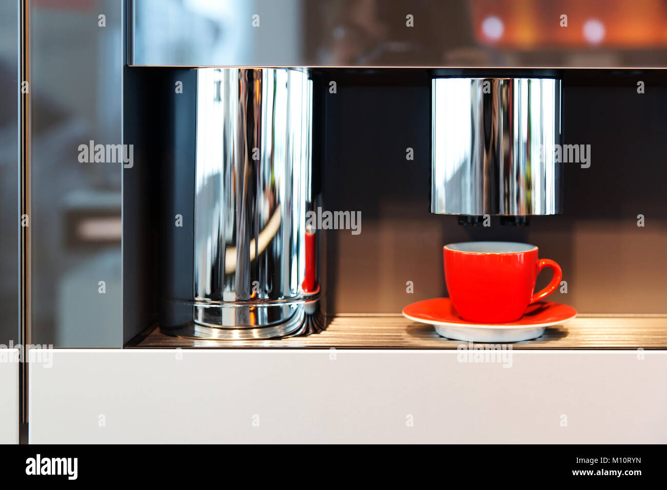 Coffee machine work hi-res stock photography and images - Alamy
