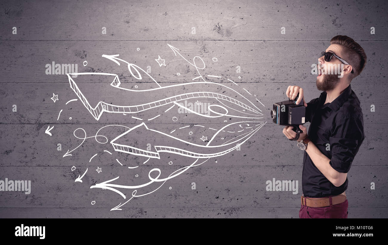 Arrow through beard hi-res stock photography and images - Alamy