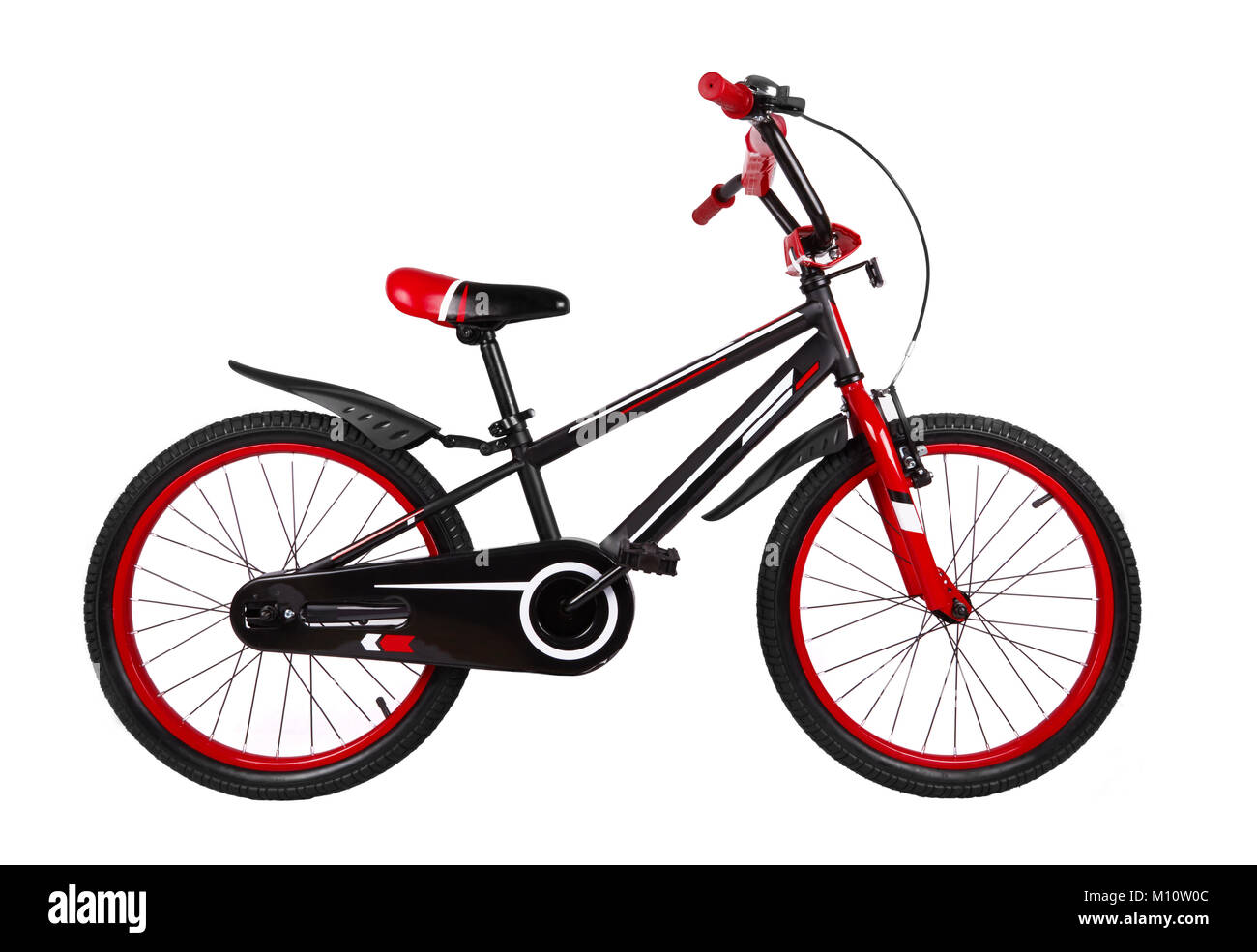 bicycle for children isolated on white background Stock Photo - Alamy