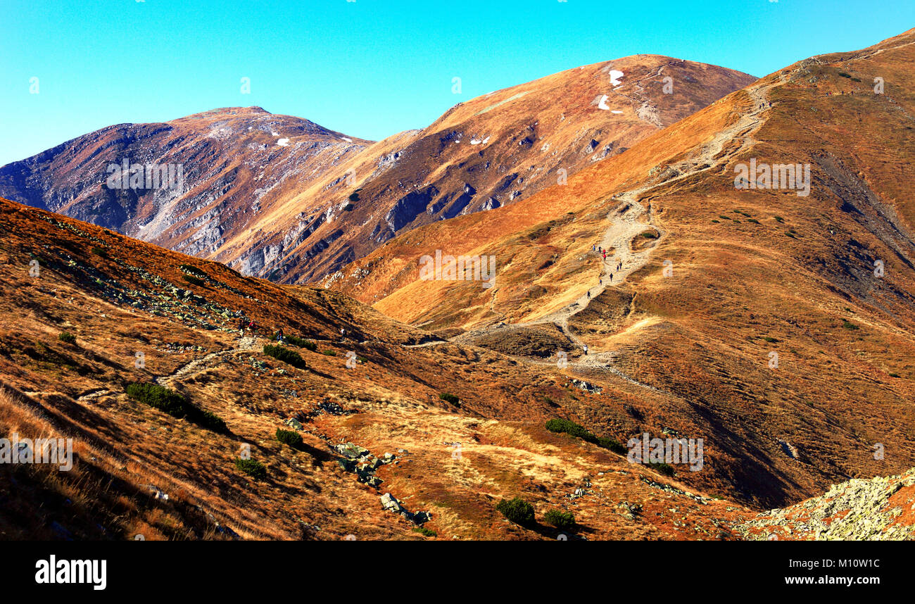 Poland, Tatra Mountains, Zakopane - Czerwone Wierchy, Kopa Kondracka ...