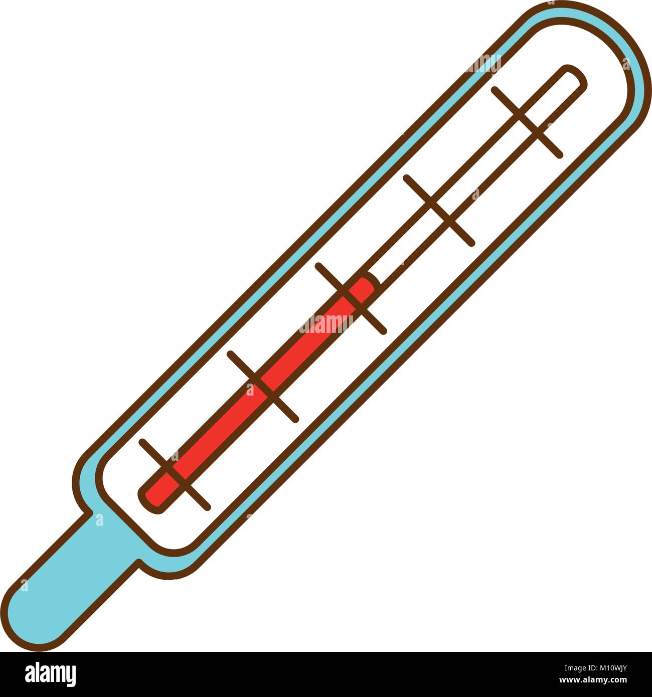 Termometer vector vectors hi-res stock photography and images - Alamy