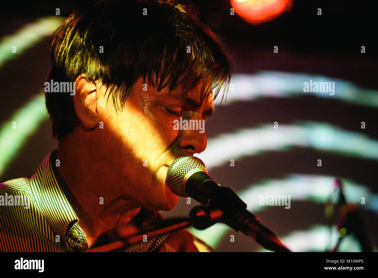 The British alternative rock band Spectrum performs a live concert at ...