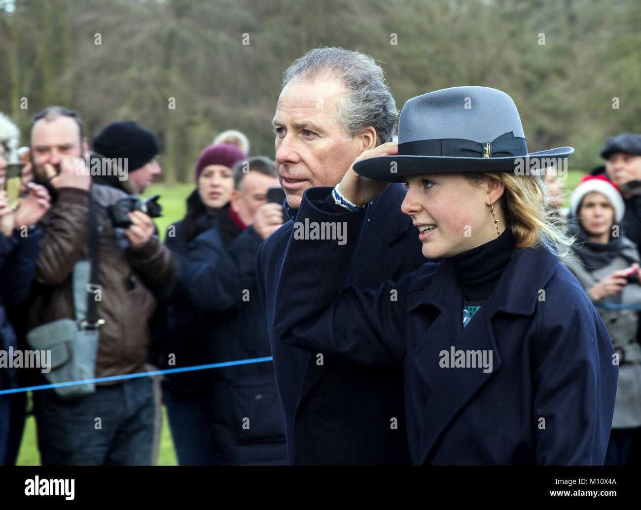 The British Royal family arrive at Sandringham to celebrate Christmas ...