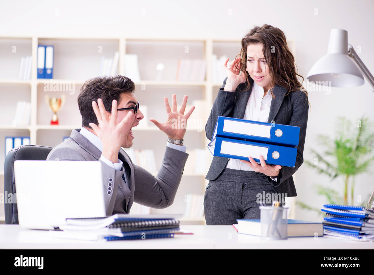 Female boss horrible hi-res stock photography and images - Alamy