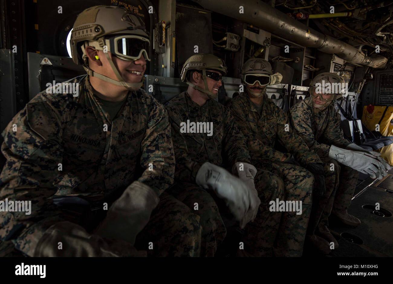 MARINE CORPS BASE CAMP PENDLETON, CALIF. – Marines with Alpha Company ...