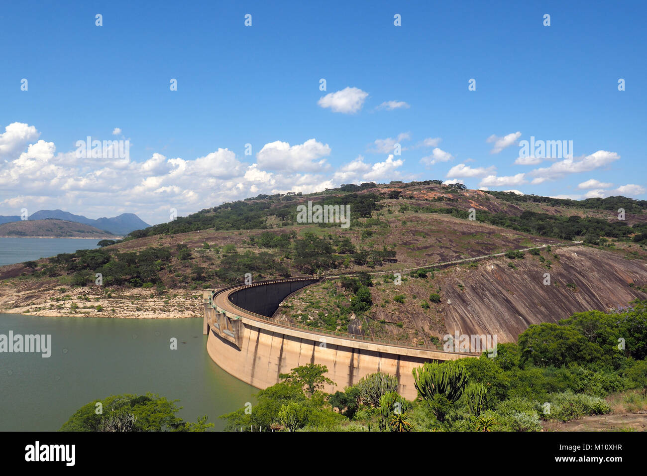 ZIMBABWE, AFRICA: Lake Mutirikwi (formerly Lake Kyle) and the Dam Stock ...