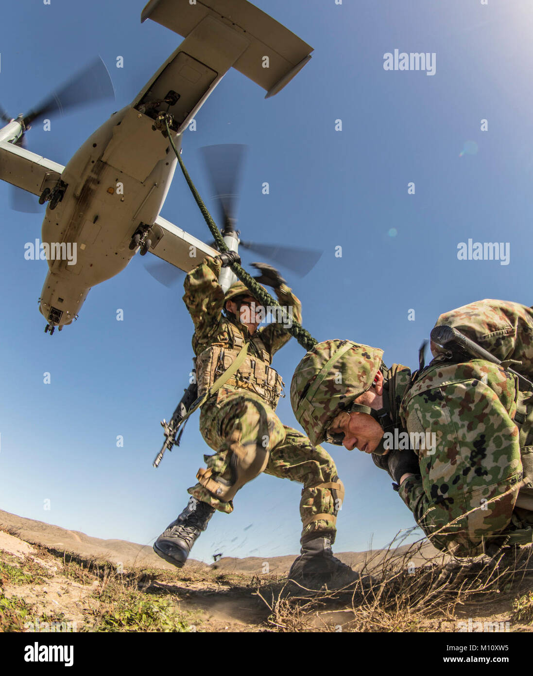 Bilateral rope training hi-res stock photography and images - Alamy