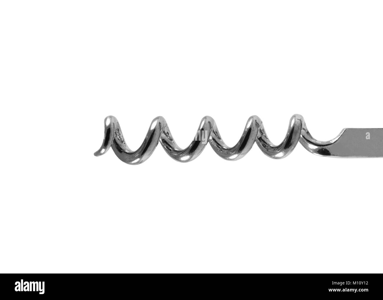 Wine bottle cork corkscrew Black and White Stock Photos & Images - Alamy