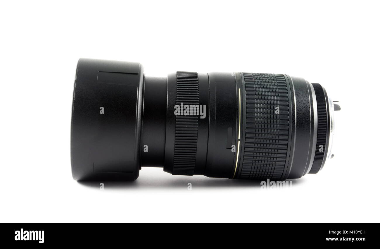 Lens flare on black background Cut Out Stock Images & Pictures - Alamy