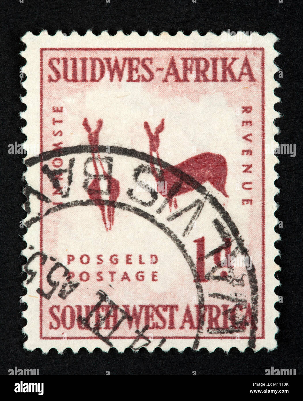 South West African postage stamp Stock Photo - Alamy