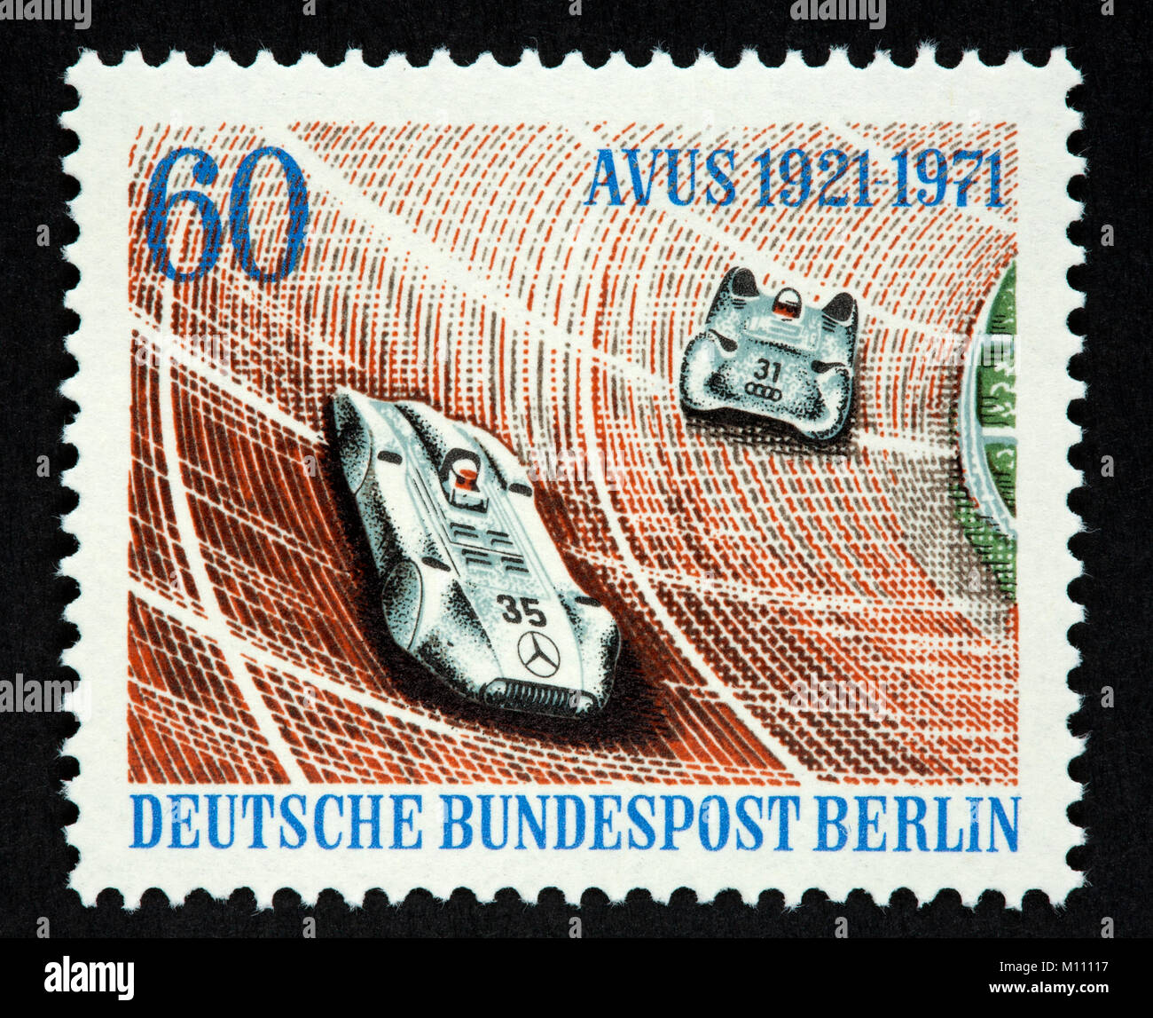 German postage stamp Stock Photo - Alamy
