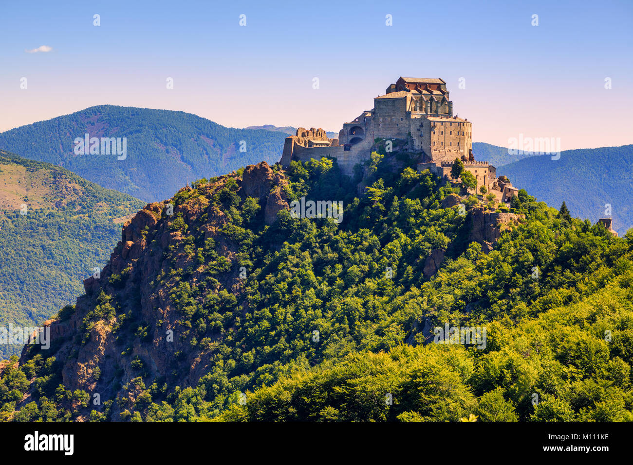 The Sacra di San Michele (Saint Michael's) Abbey, Turin, Italy ...