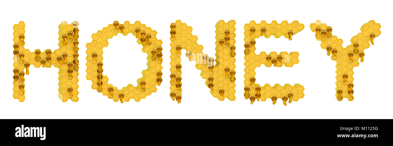 Bee honeycomb sign hi-res stock photography and images - Alamy