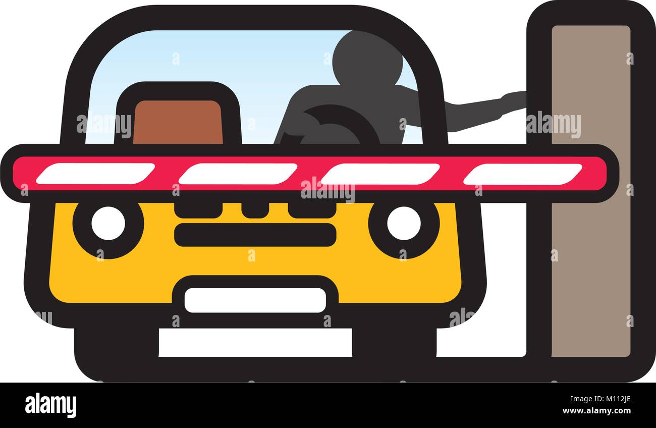 Entrance of the closed city Stock Vector Images - Alamy