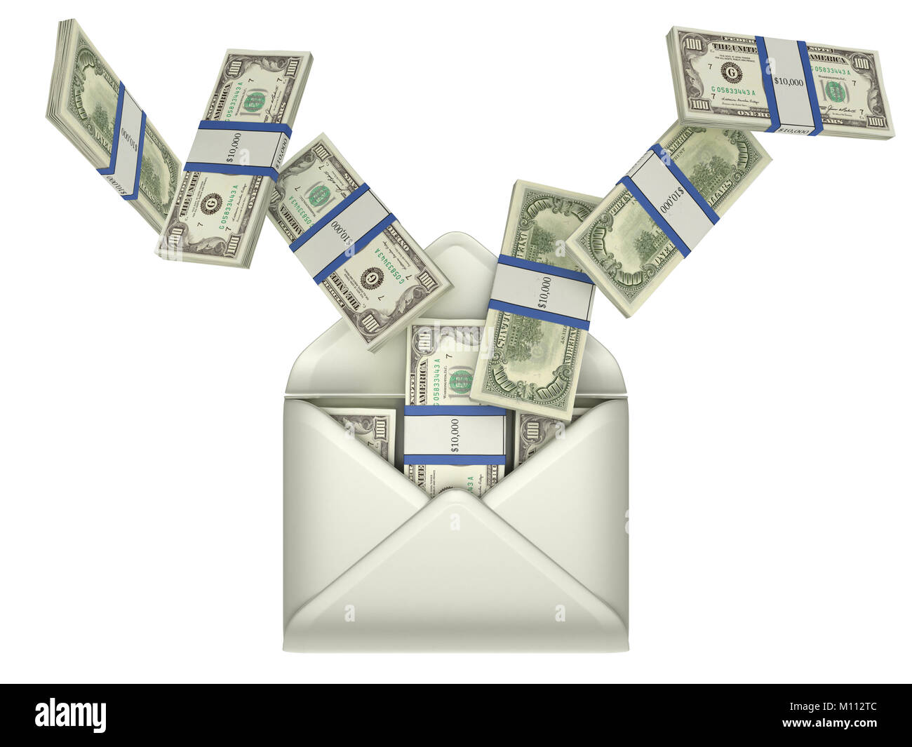 Money mail transfer icon hi-res stock photography and images - Alamy