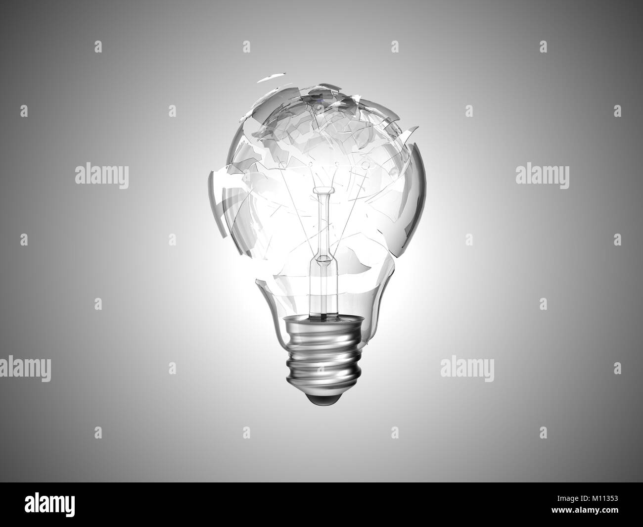 Blown out light bulb hi-res stock photography and images - Alamy