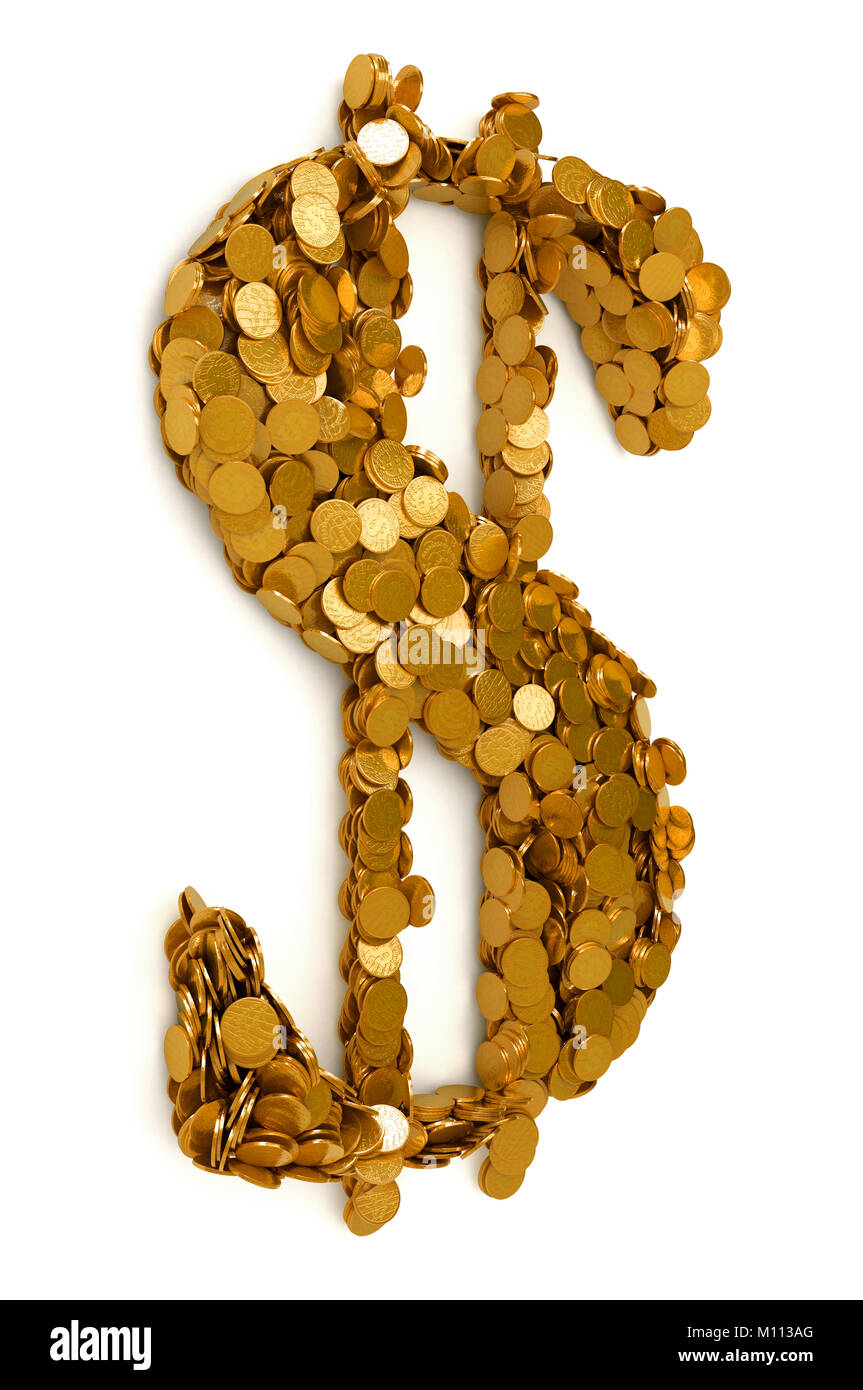 3d silver currency symbols hi-res stock photography and images - Alamy