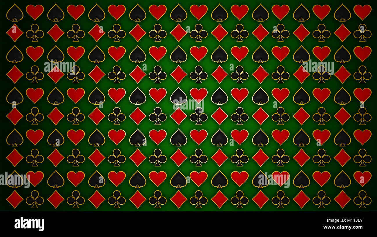 Cards and poker. Red and black texture background Stock Photo - Alamy