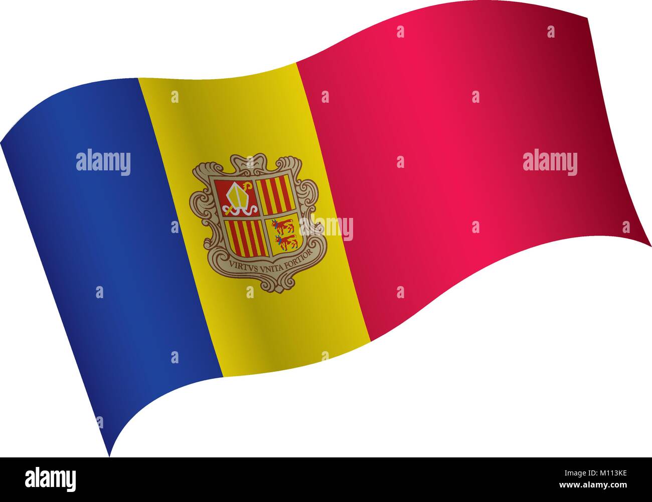 Andora flag, vector illustration Stock Vector Image & Art - Alamy