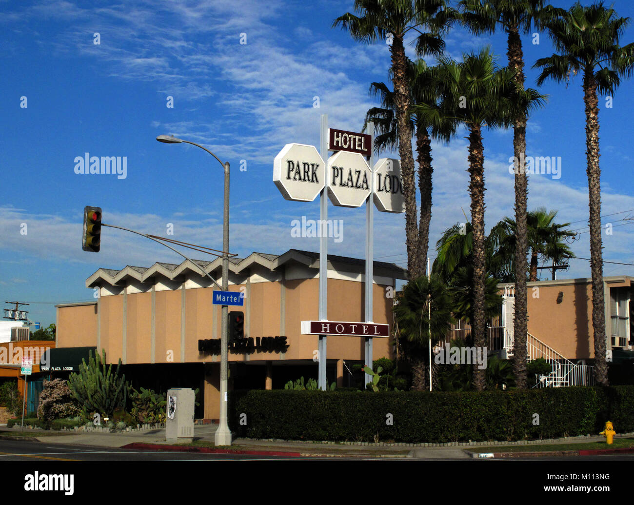 Signs in Los Angeles California America Stock Photo - Alamy