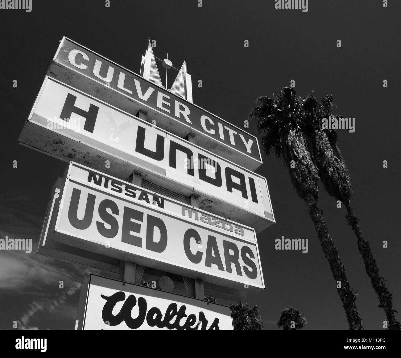 Signs in Los Angeles California America Stock Photo - Alamy