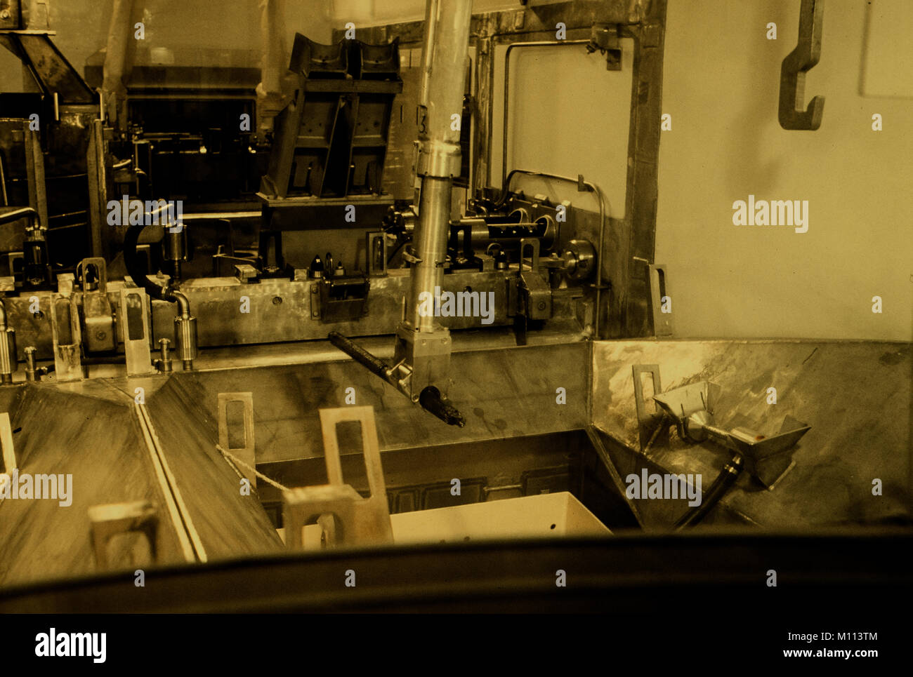 Sellafield Nuclear reprocessing plant, Cumbria England showing the ...