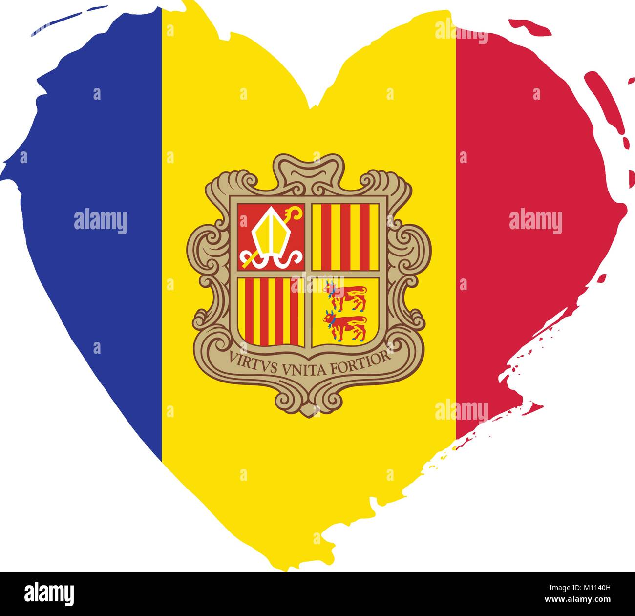 Andora flag, vector illustration Stock Vector Image & Art - Alamy