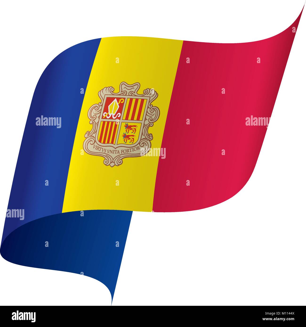 Andora flag, vector illustration Stock Vector Image & Art - Alamy
